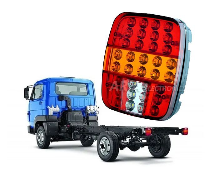 Οπίσθιο Φανάρι Led 12v - 24v - 19cm