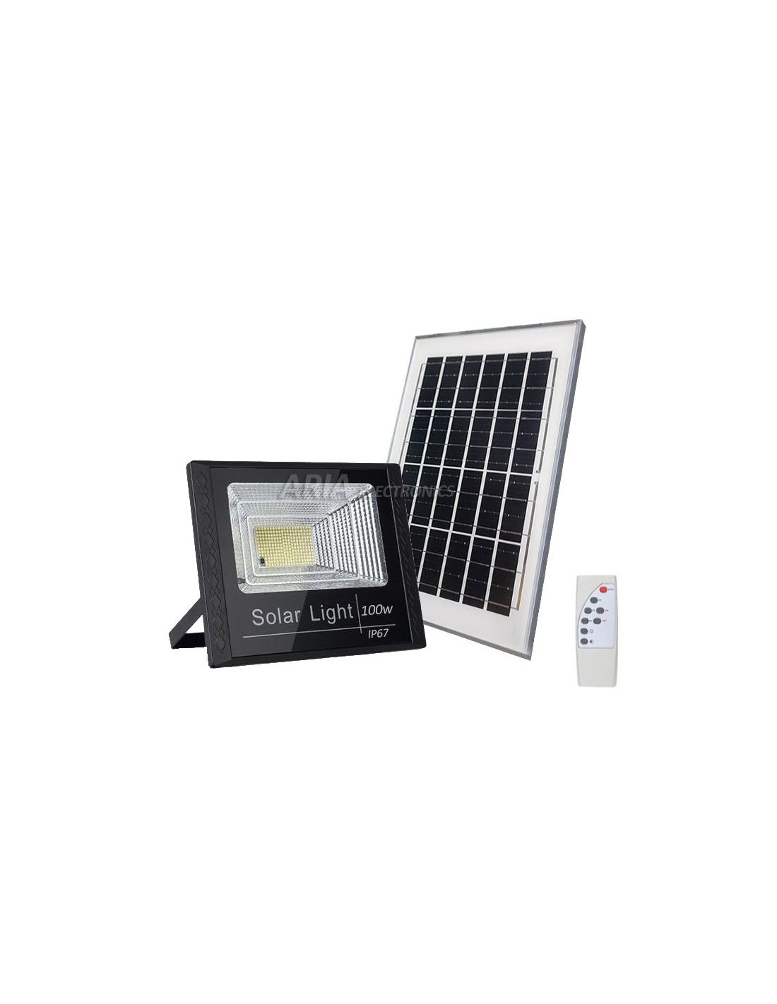 Ηλιακός Προβολέας 100w με Αισθητήρα Κίνησης