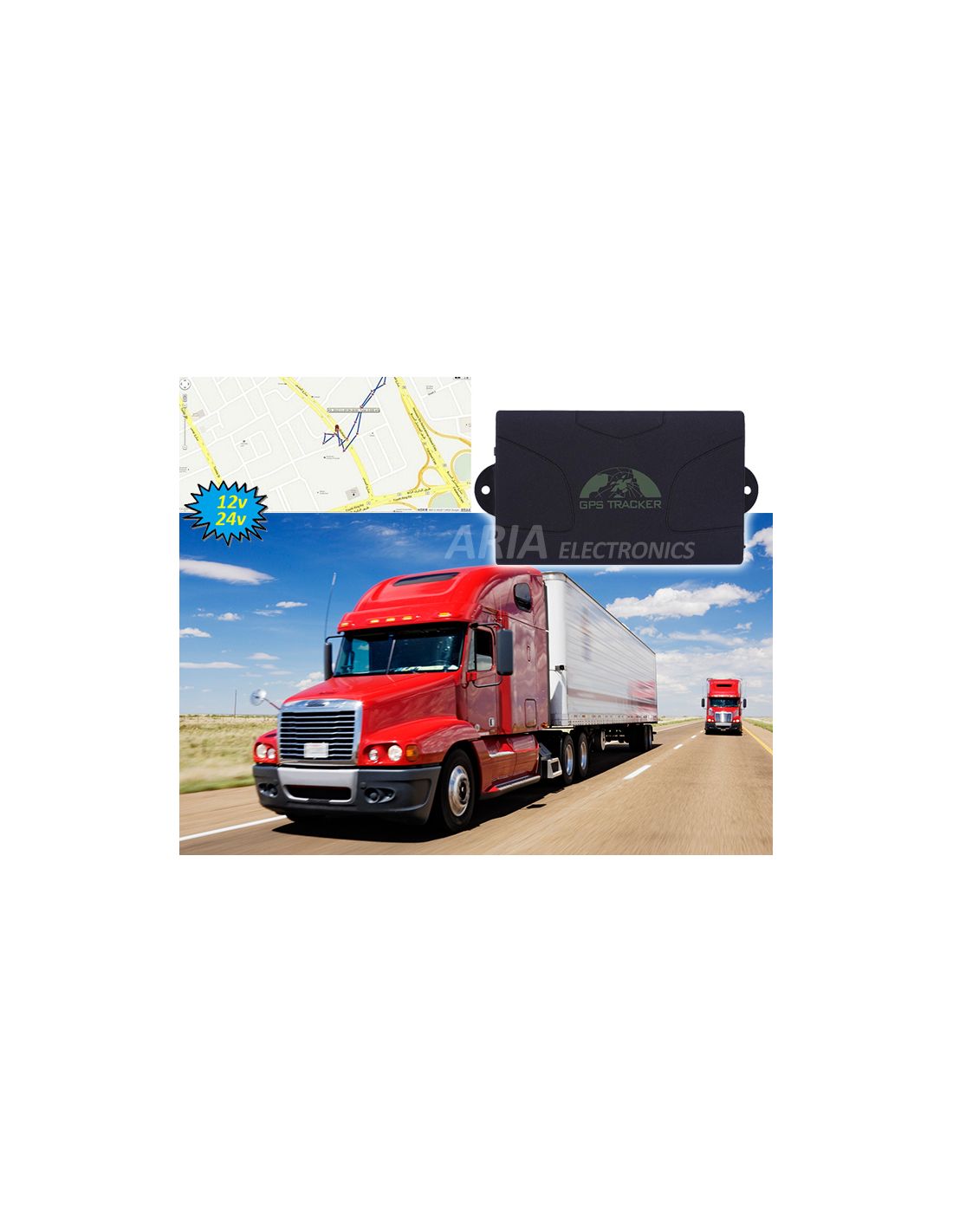 GPS Tracker Ιδανικό για φορτηγά