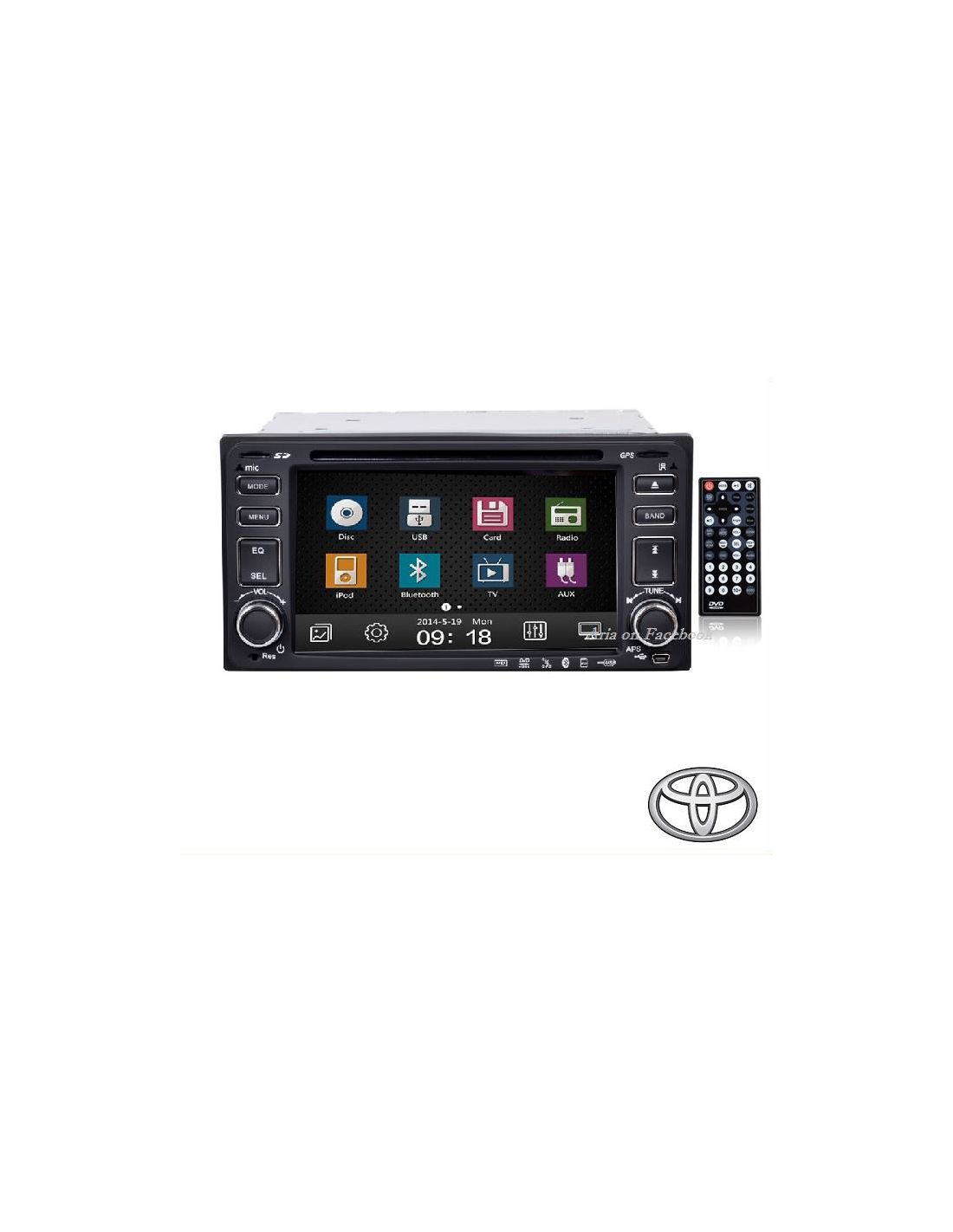 TOYOTA Multimedia Οθόνη Αφής 6.2"